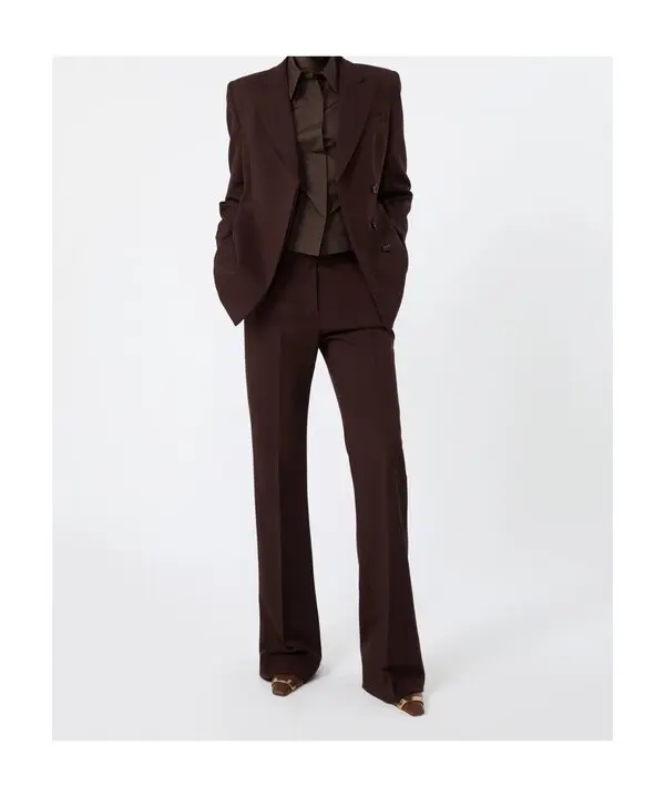 Sportmax Low-rise Flared Trousers