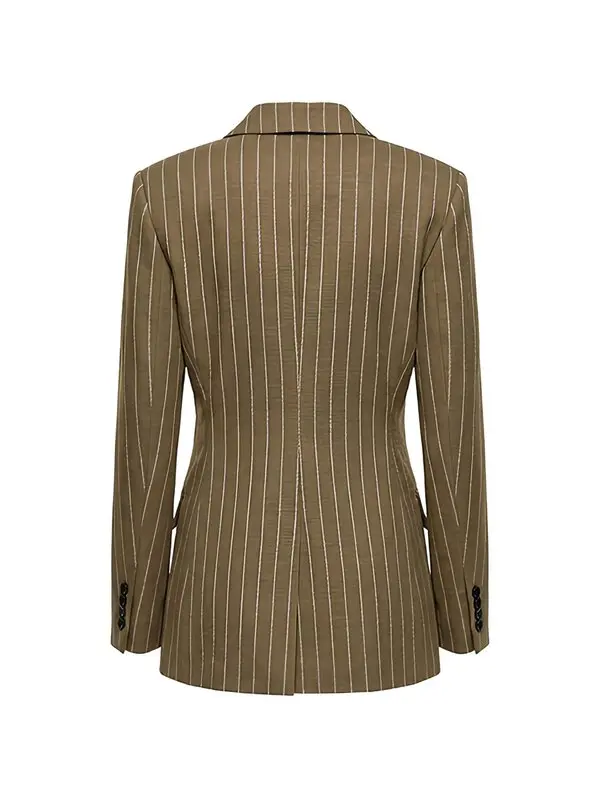 Max Mara Long-sleeved Suit Jacket