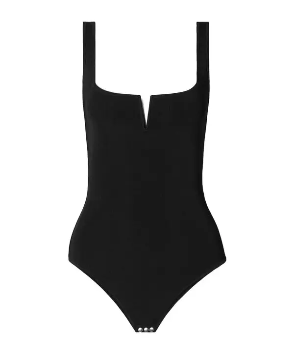 Galvan Freya Stretch-knit Bodysuit