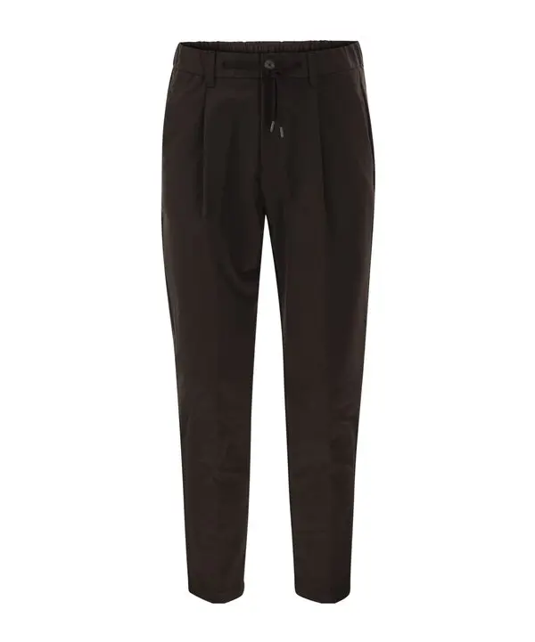 Herno Technical Fabric Drawstring Trousers