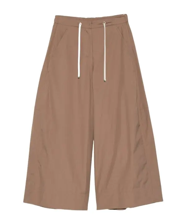 Max Mara Drawstring Wide Leg Pants