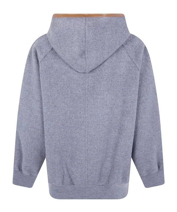 SEMICOUTURE Double-layer Wool Hooded Bomber Jacket