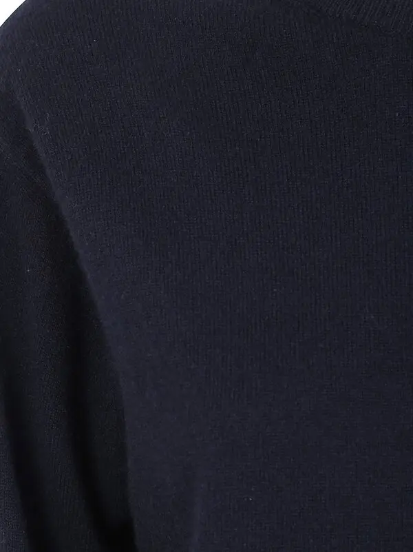 Extreme Cashmere Long-sleeved Crew-neck Shirt - Raven