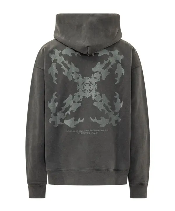 Off-White Hooded Sweatshirt