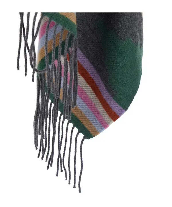 BAZAR DELUXE Navajo Trimmed Cape