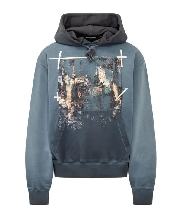 Off-White Hooded Sweatshirt