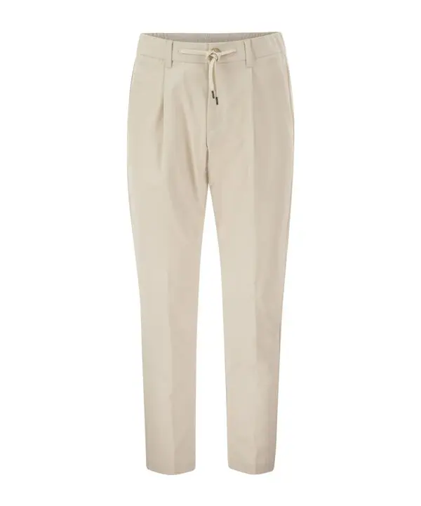 Herno Technical Fabric Drawstring Trousers