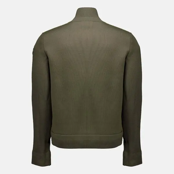 Moncler Panelled Zip-up Sweater