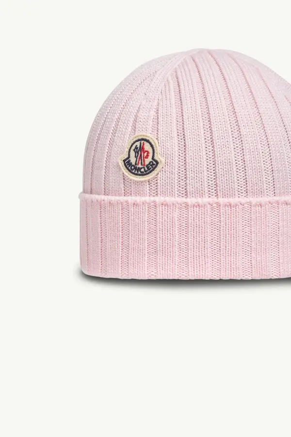 Moncler Logo-patch Folded Brim Beanie