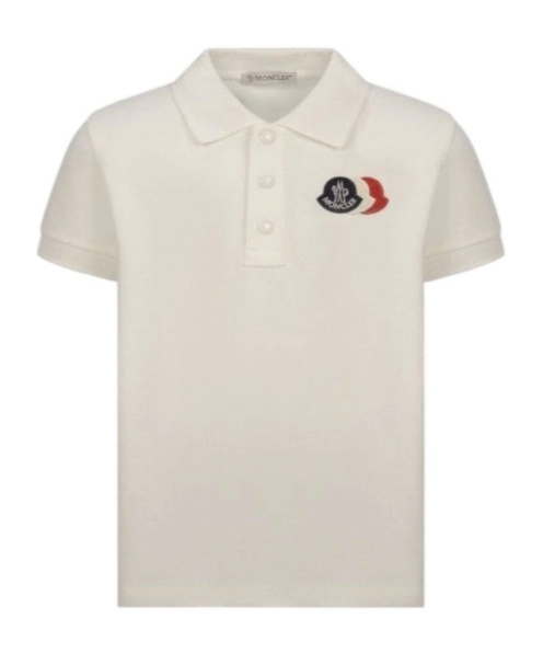 Moncler Collared Short-sleeved Polo Shirt