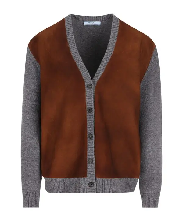 Prada Long Sleeve Cardigan