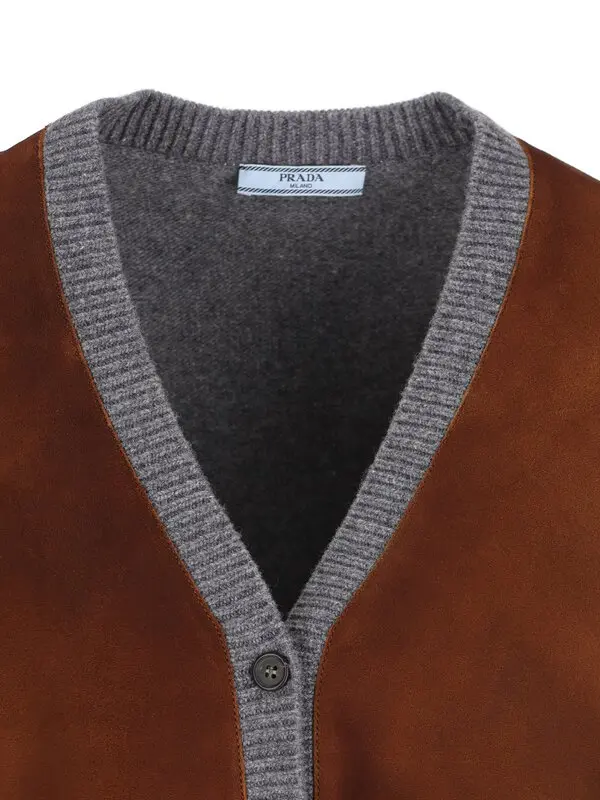 Prada Long Sleeve Cardigan