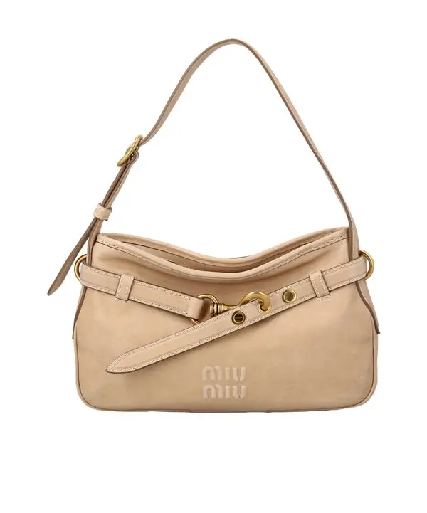 Miu Miu Letter Detail Shoulder Bag
