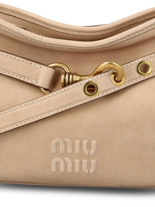 Miu Miu Letter Detail Shoulder Bag