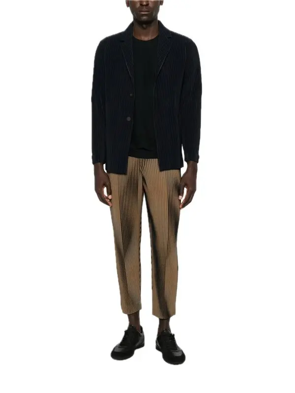 Issey Miyake Long-sleeve Lapel Collar Blazer - No