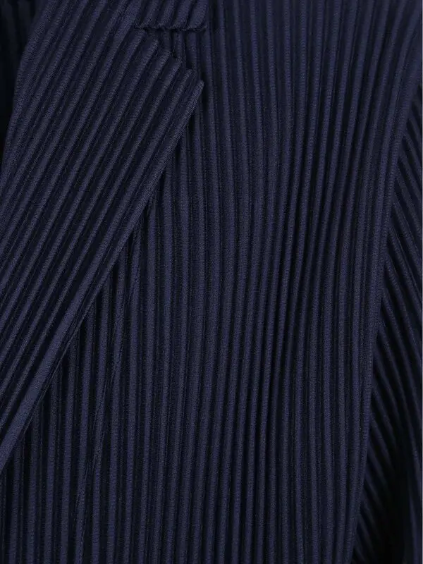 Issey Miyake Long-sleeve Lapel Collar Blazer - No