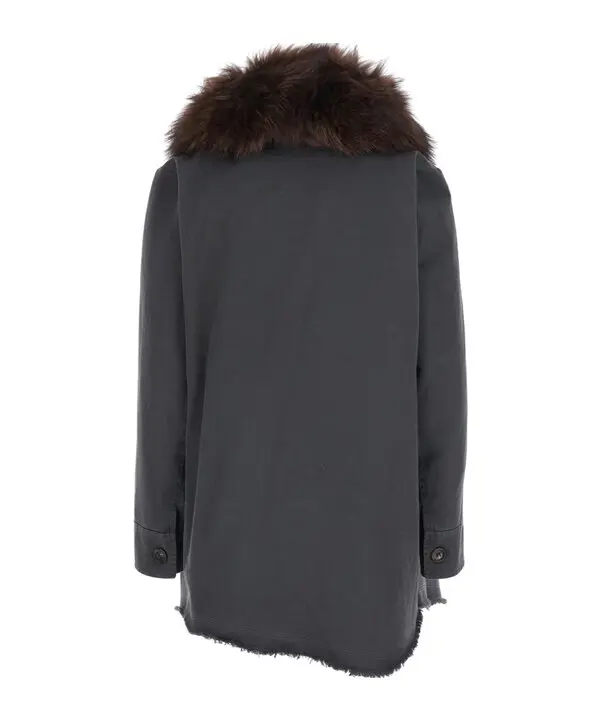 BAZAR DELUXE Frayed Coat