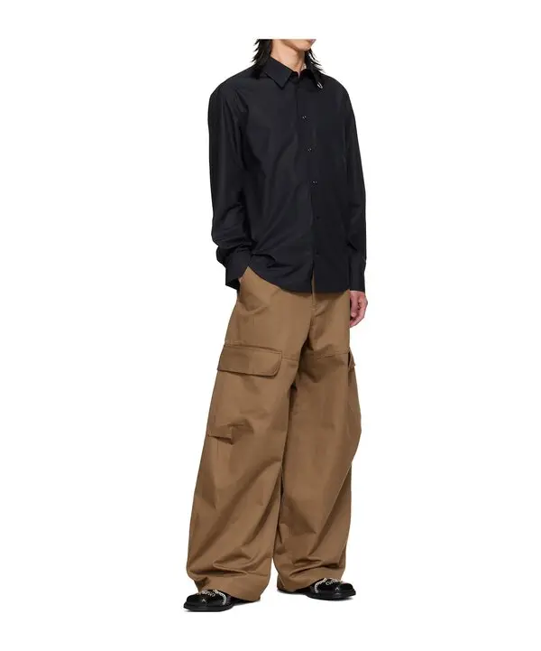 Simone Rocha Balloon Knee Pleat Cargo Pants