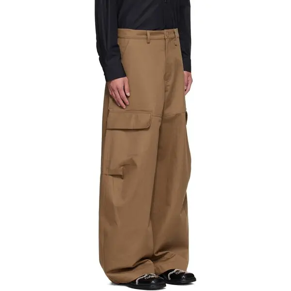 Simone Rocha Balloon Knee Pleat Cargo Pants