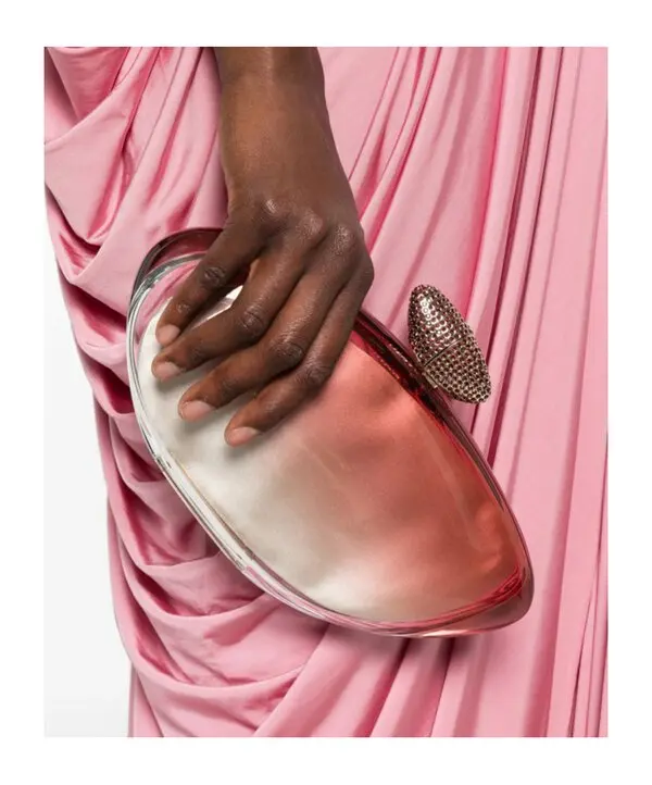 Benedetta Bruzziches Crystal-embellished Clutch