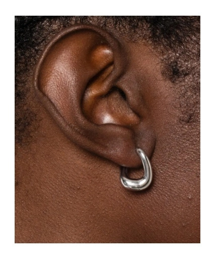Tom Wood Twisted Hoop Earrings