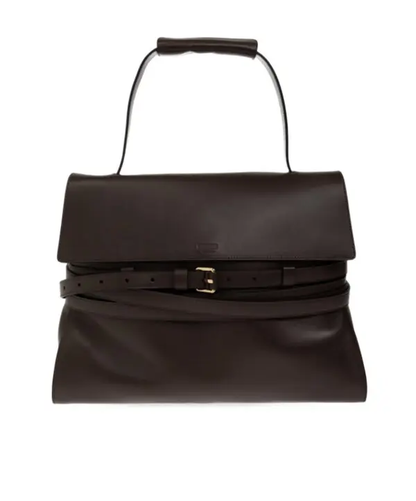 Moschino Buckle Shoulder Bag