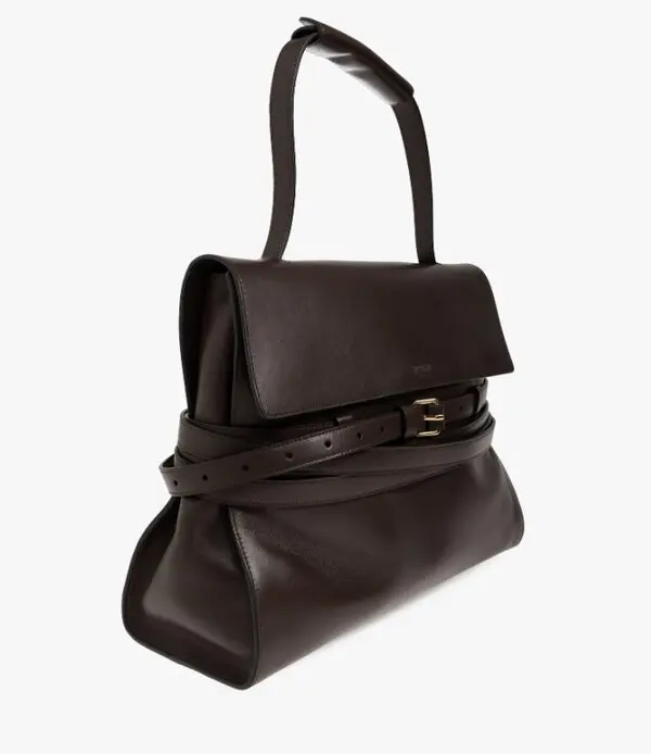 Moschino Buckle Shoulder Bag