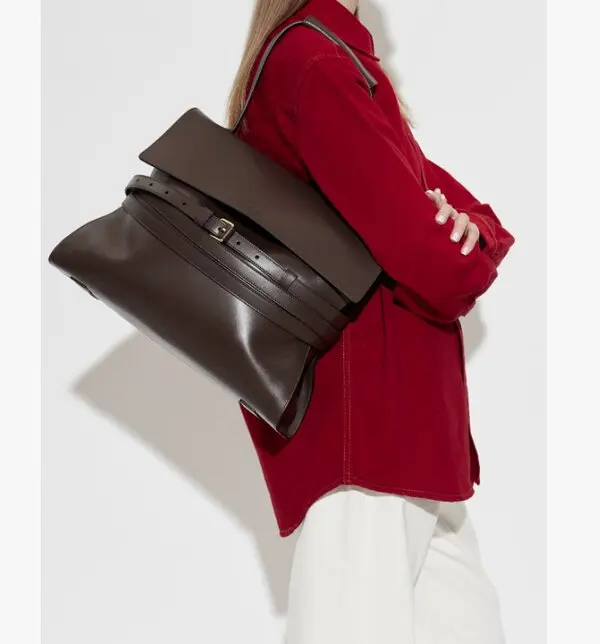 Moschino Buckle Shoulder Bag