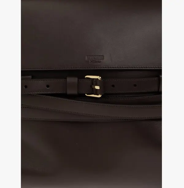 Moschino Buckle Shoulder Bag