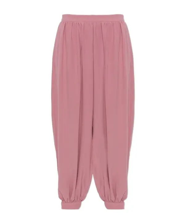 ROTATE BY BIRGER CHRISTENSEN Elastic-waist Casual Trousers