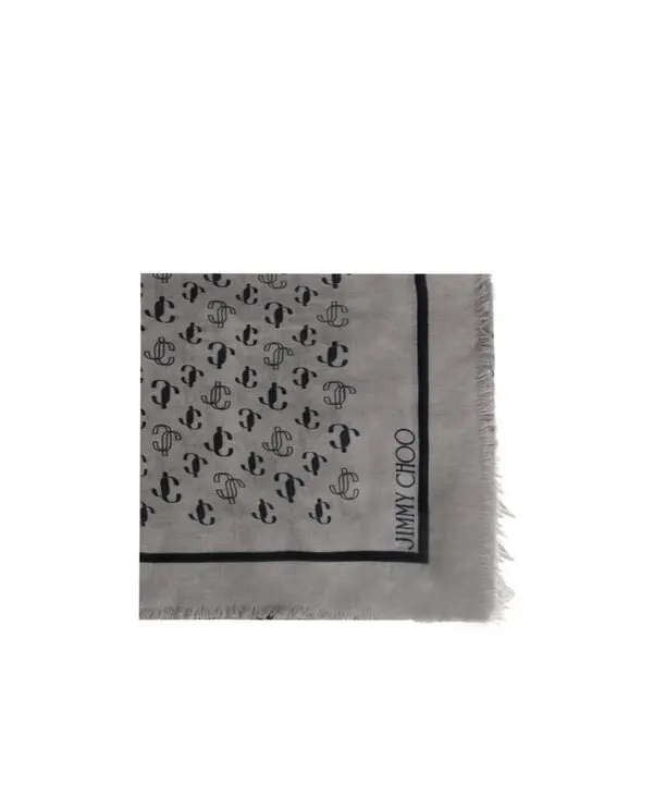 JIMMY CHOO Patterned Scarf