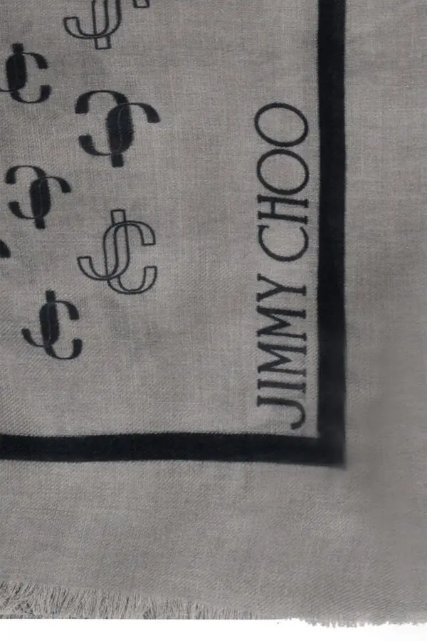 JIMMY CHOO Patterned Scarf