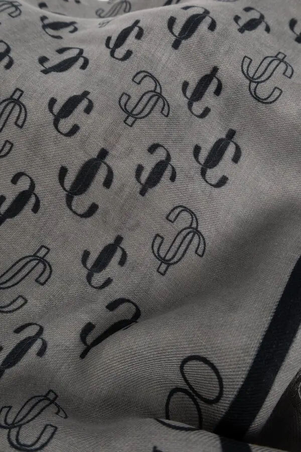 JIMMY CHOO Patterned Scarf