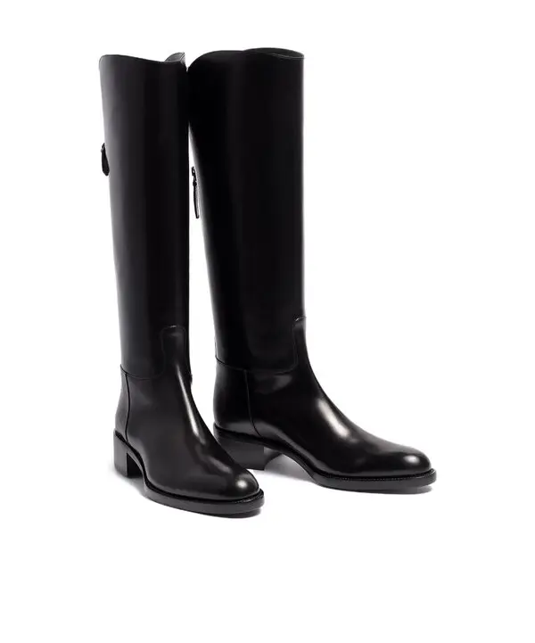 Sartore Round-toe Tall Boots