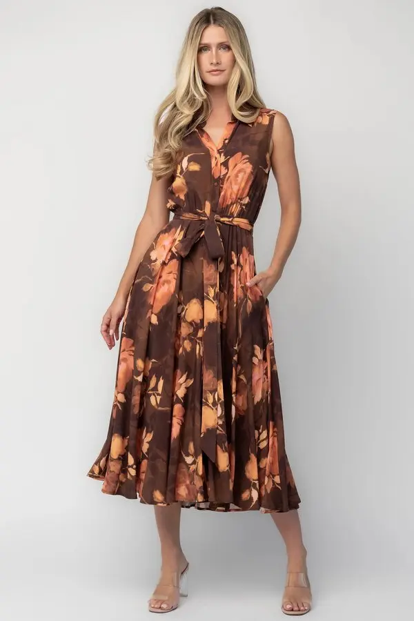 XH TEXTILES Tess Midi Dress
