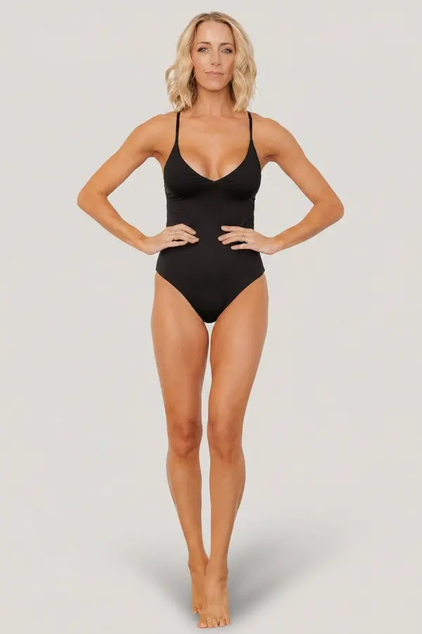 ENVYA Mykonos One-piece Swimsuit - Black