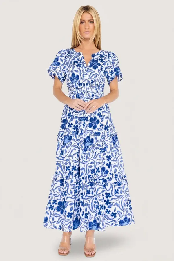 SUGAR LIPS Kiana Poplin Maxi Dress