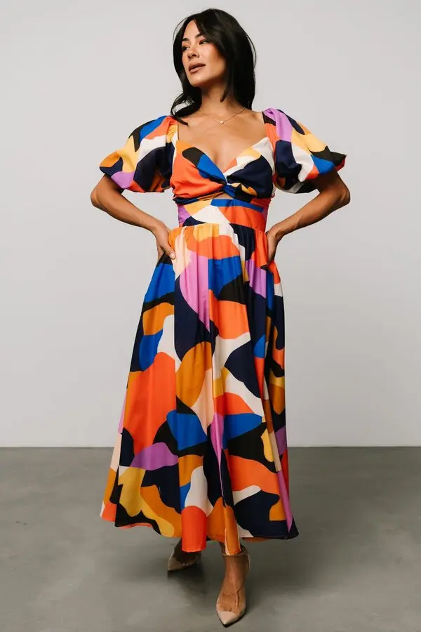 FLYING TOMATO Lola Midi Dress
