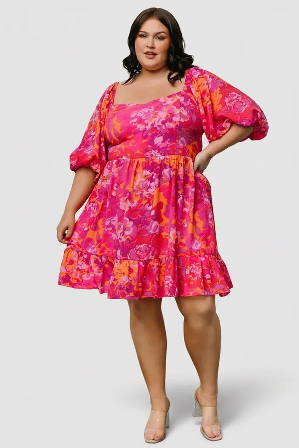 SUGAR LIPS Levy Sweetheart Mini Dress