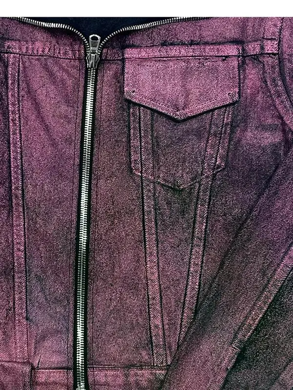 SP5DER X Levi's Metallic-wash Denim Jacket