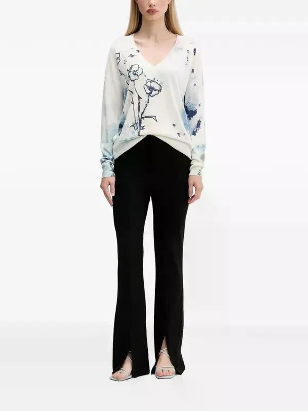 Desigual Helsinki V-neck Sweater