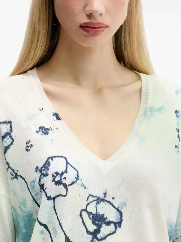 Desigual Helsinki V-neck Sweater