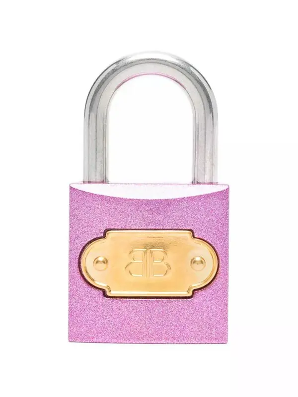 Balenciaga Logo Charm Keyring