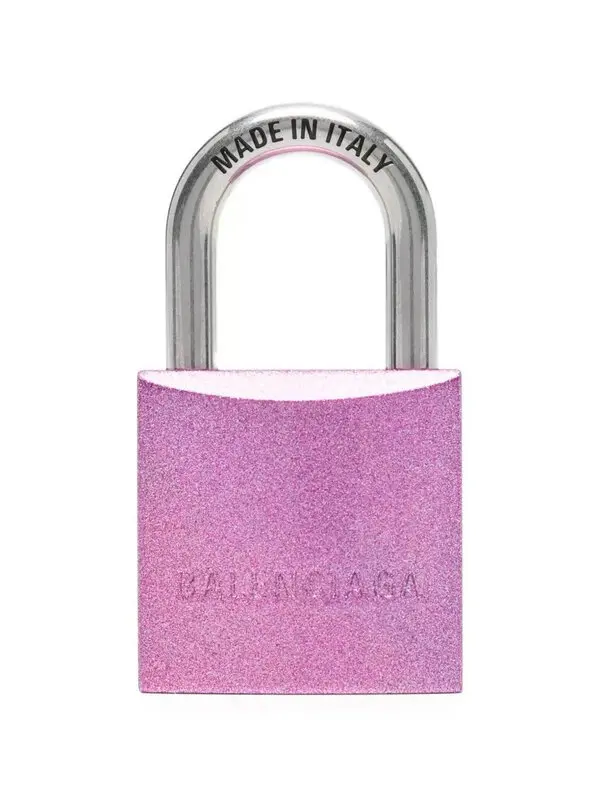 Balenciaga Logo Charm Keyring