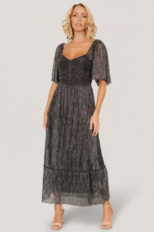 IN FEBRUARY Elea Shimmer Dress