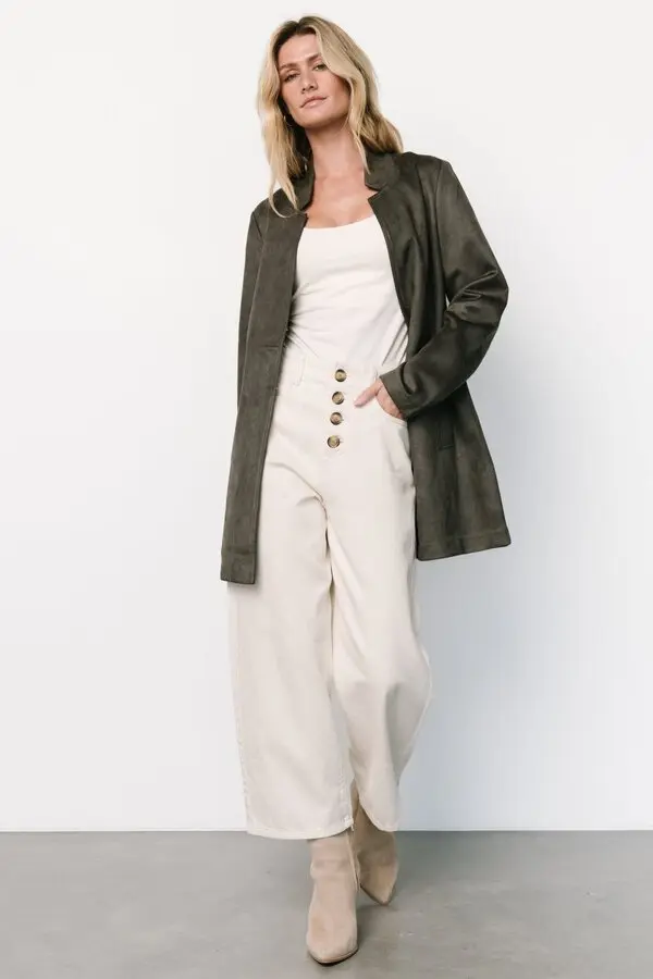 BESTSELLER Queenie Faux Suede Jacket