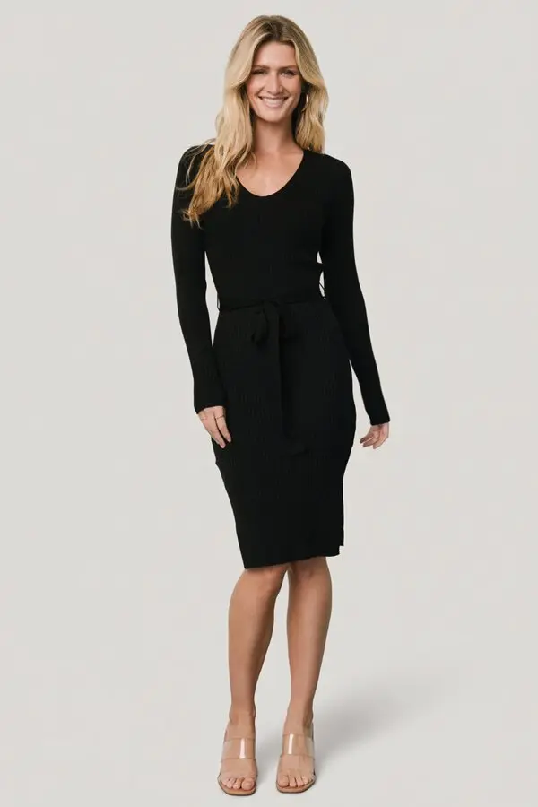 BESTSELLER Blayne Ribbed Midi Dress