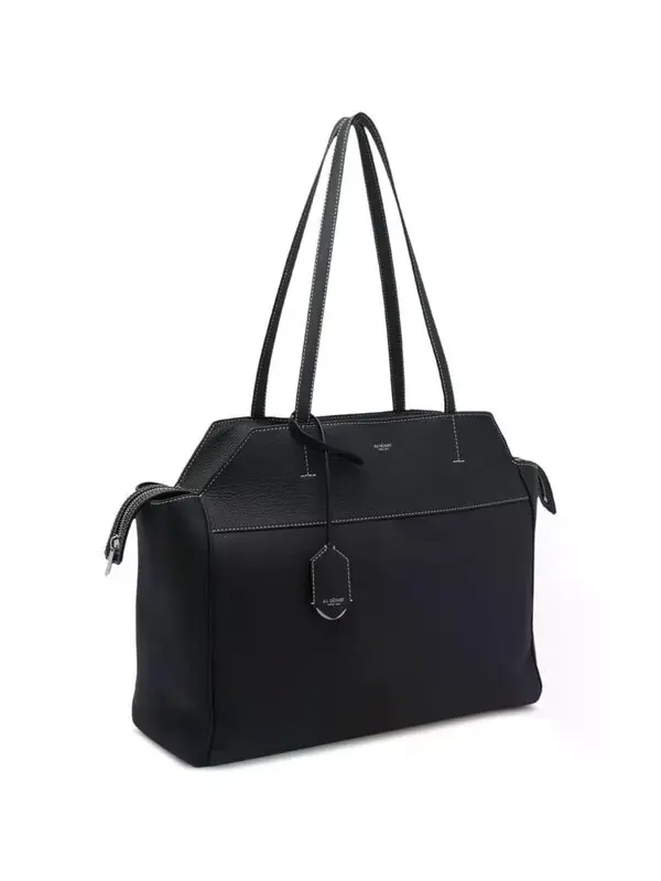 AU DEPART Cité Leather Tote Bag