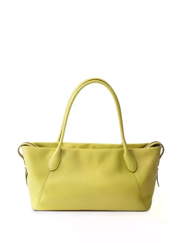 Prada Ouvert Large Leather Tote Bag