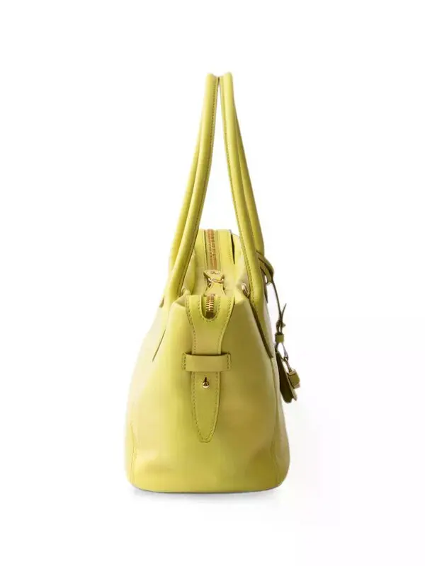 Prada Ouvert Large Leather Tote Bag